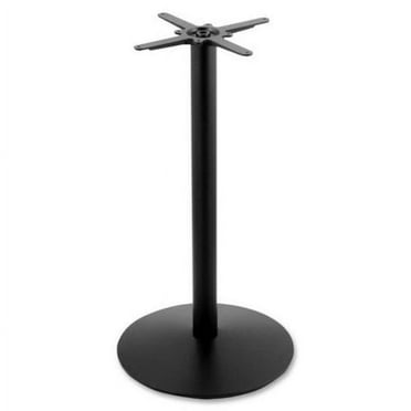 Huddle Flip-Top Base For 30" Deep Table Tops, 51-5/8w X 23-1/2d, Black ...