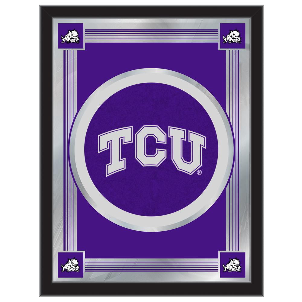 Holland Bar Stool TCU 17" x 22" Logo Mirror - Walmart.com