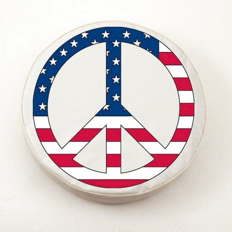 Holland Bar Stool USA Peace Sign Tire Cover - Walmart.com