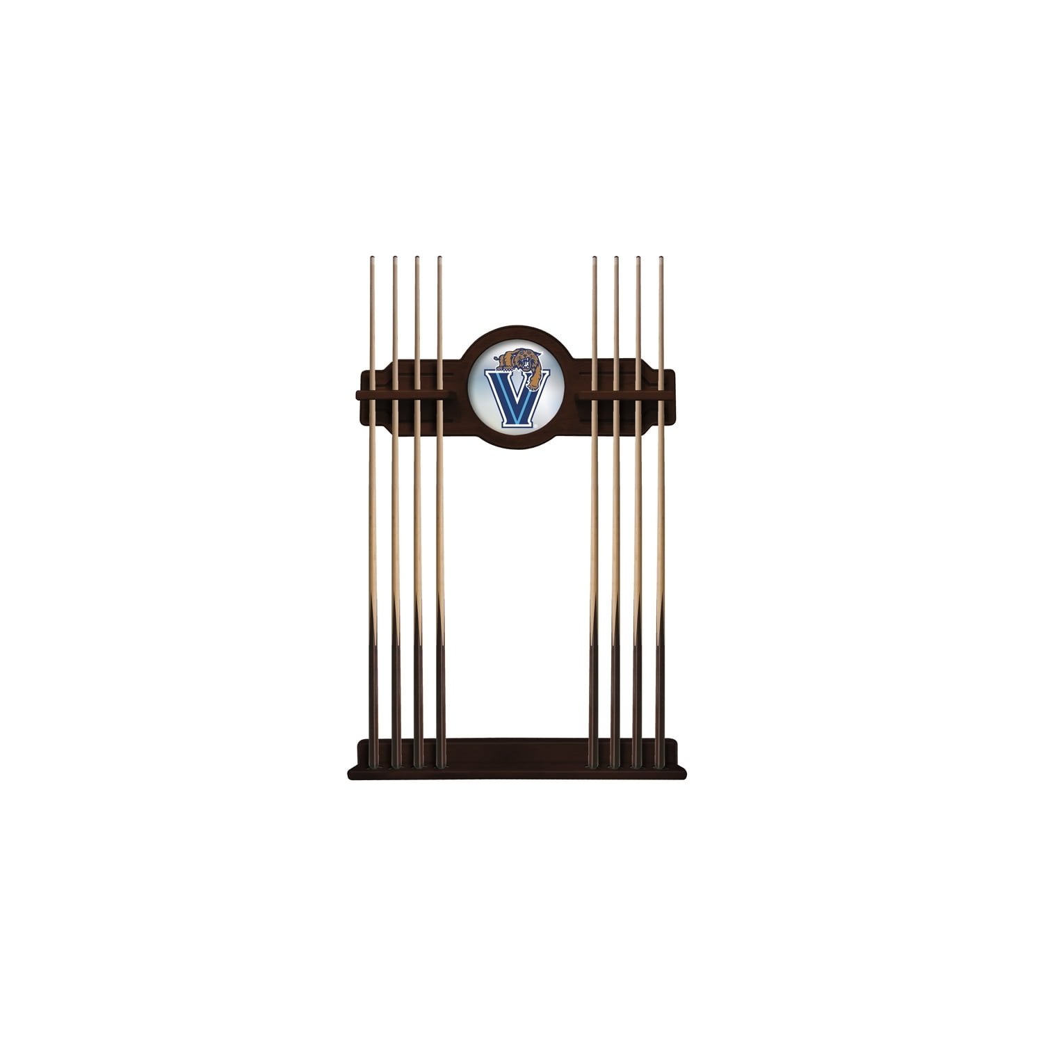 Villanova University Solid Wood Cue Rack with a English Tudor Finish ...