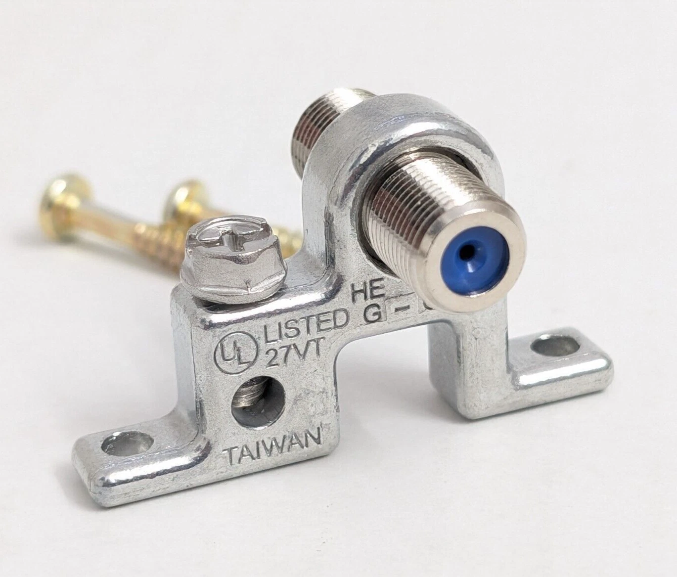 Holland G-G2B2 Ground Block Coupler Coaxial Cable F Connector Bond Catv ...