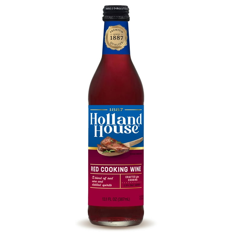 Holland House Seasoned Dry Red Cooking Wine 13 fl oz 13 Servings per Container Walmart