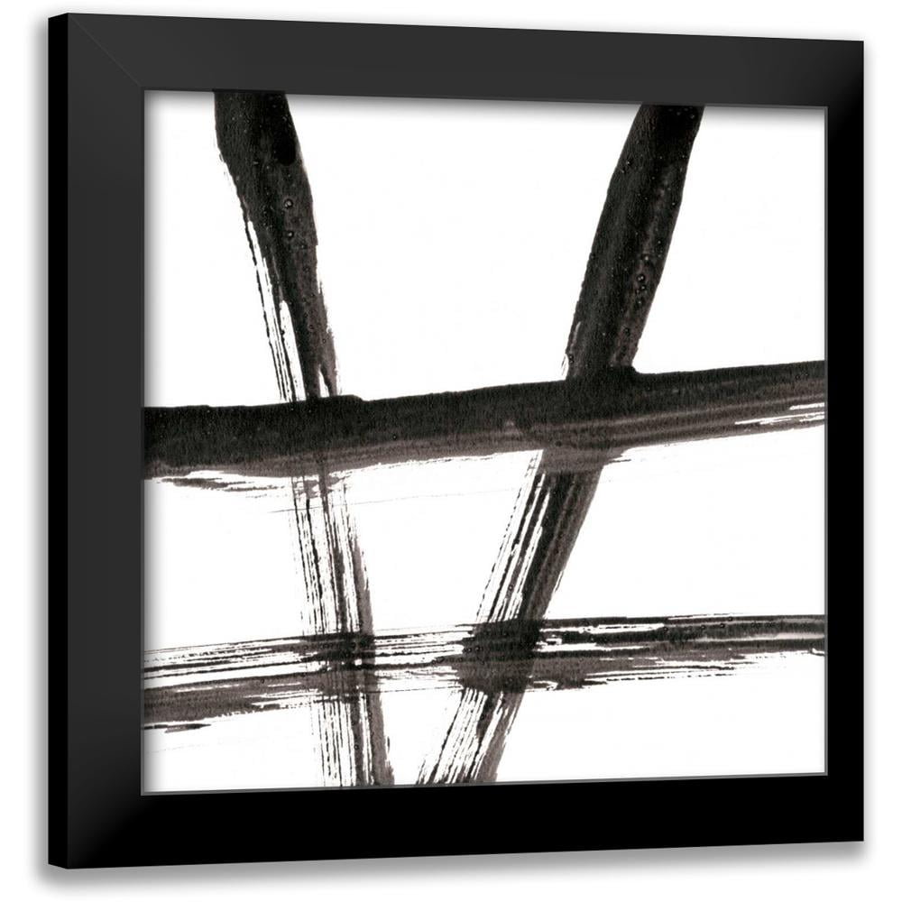 Holland, J. 12x12 Black Modern Framed Museum Art Print Titled - Linear ...