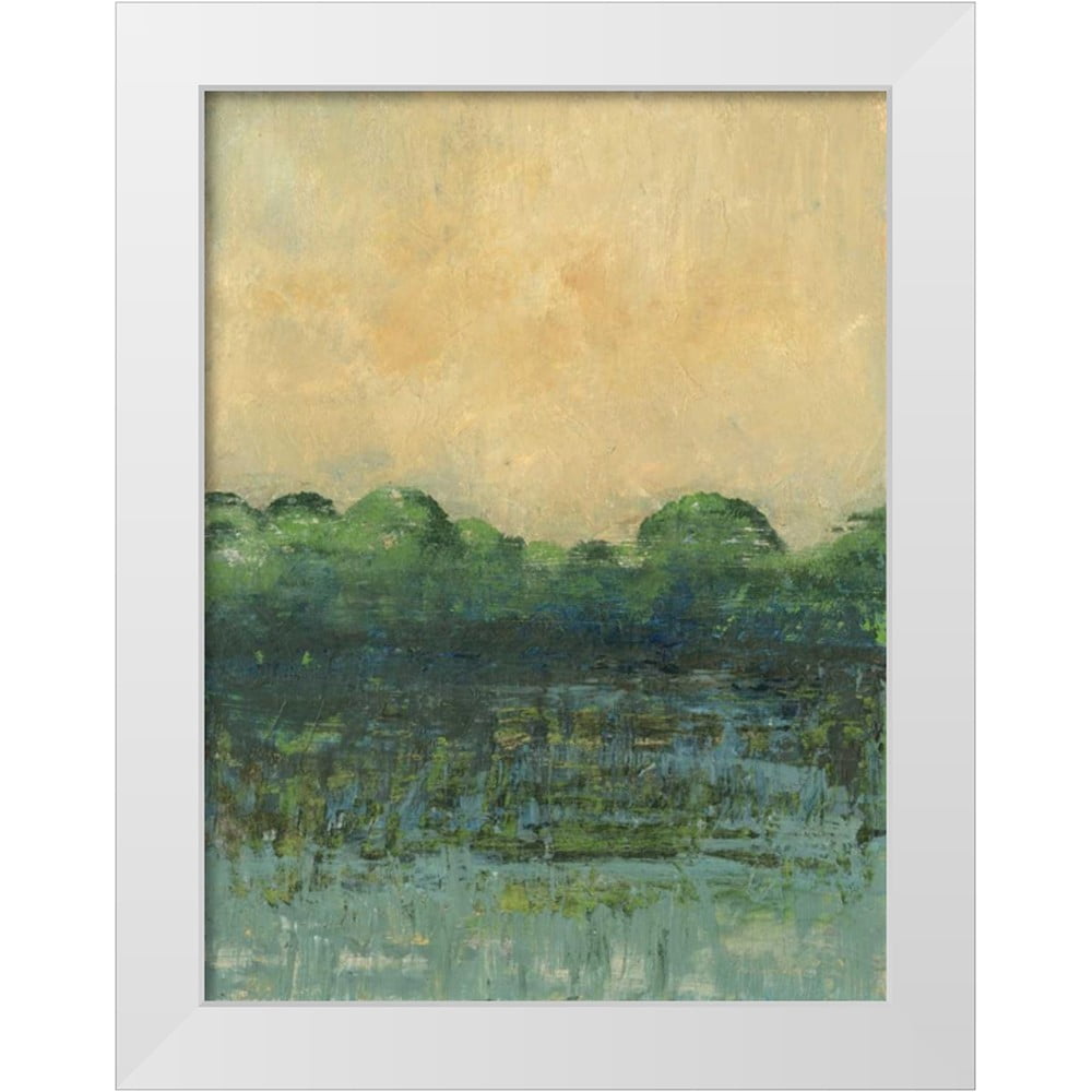 Holland, Julie 25x32 White Modern Wood Framed Museum Art Print Titled ...
