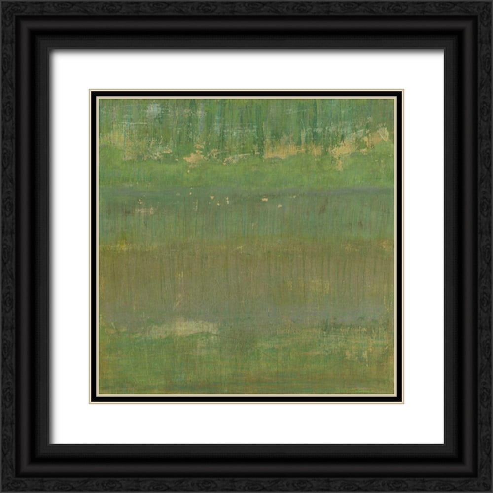 Holland, Julie 26x26 Black Ornate Wood Framed with Double Matting ...