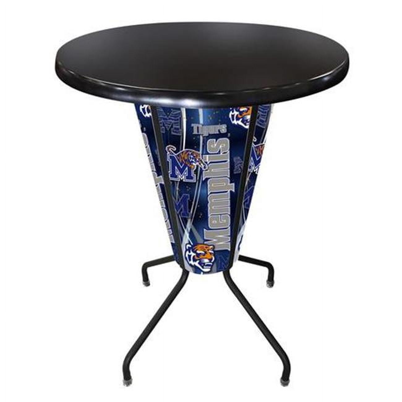 Holland Lighted NCAA Pub Table with Black Top - Walmart.com