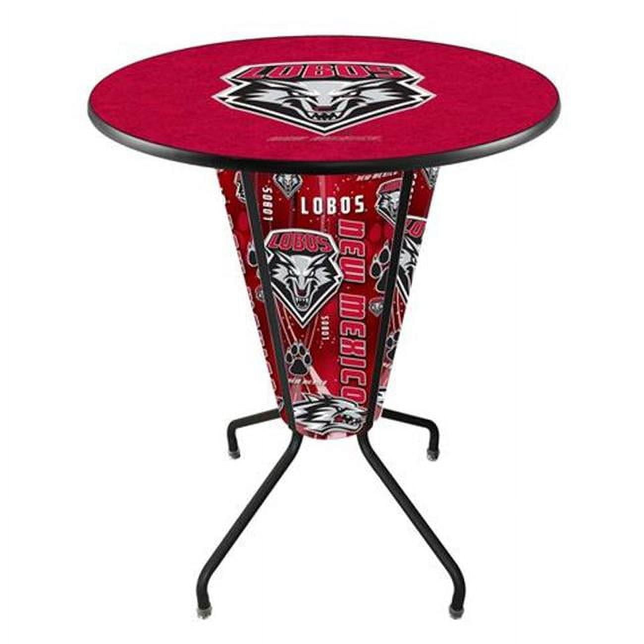 Holland Lighted NCAA Pub Table with Logo Top - Walmart.com