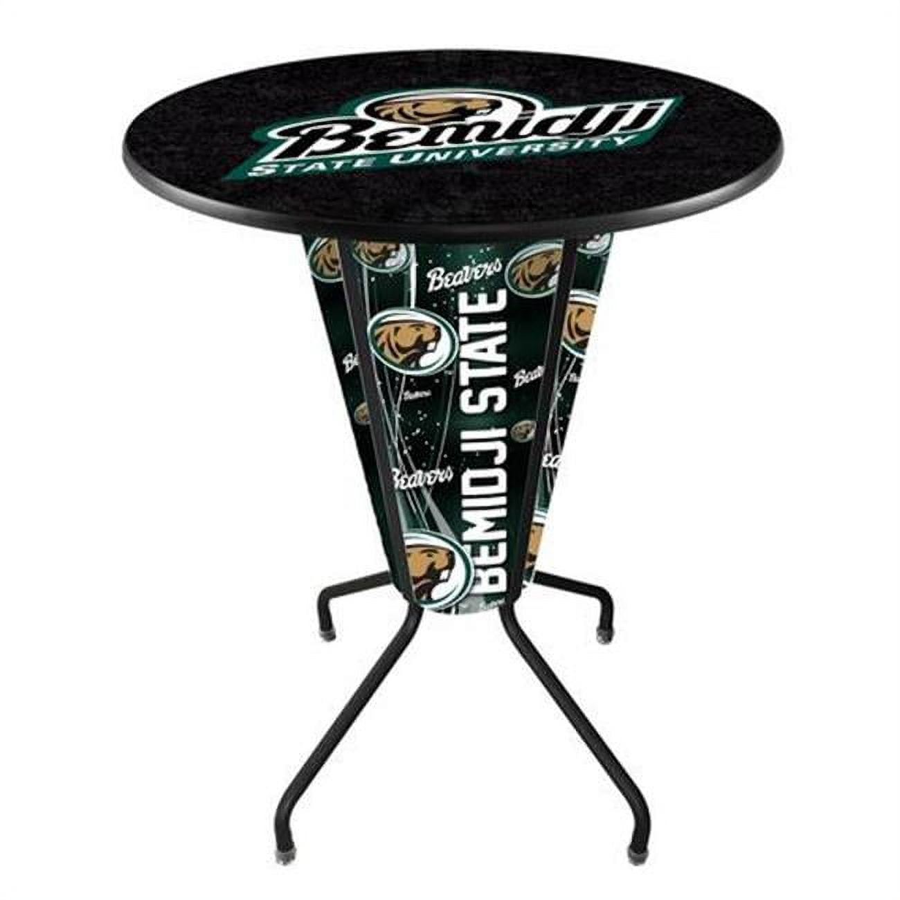 Holland Lighted NCAA Pub Table with Logo Top - Walmart.com