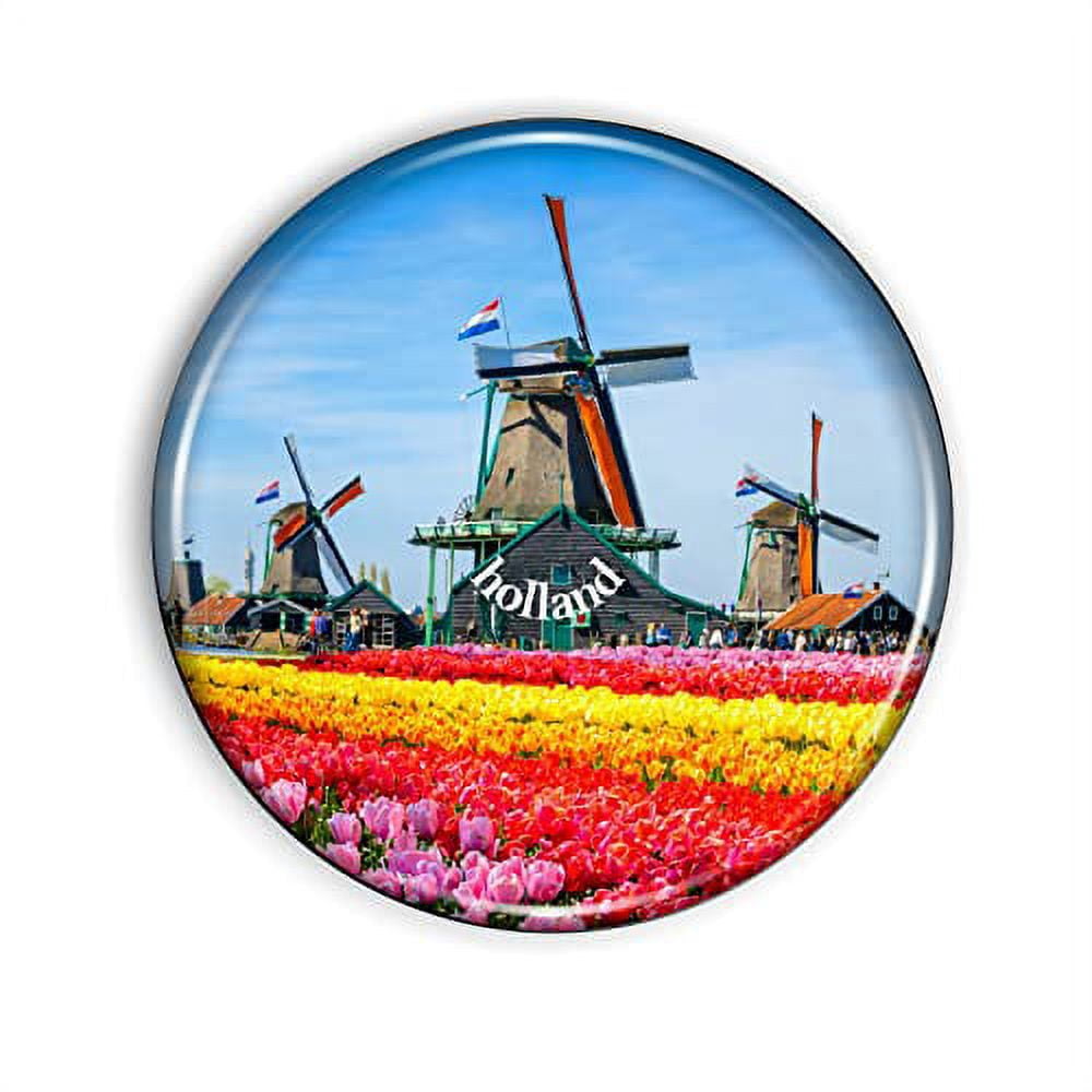 Holland Magnet Strong and Flexible Holland Refrigerator Magnet 1.1 Inch ...