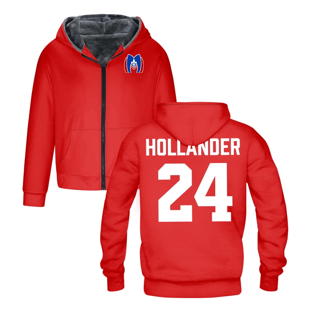 Hollander 24 Heated Rivalry Hooded Jacket Parkas Long Sleeve Outerwear ...