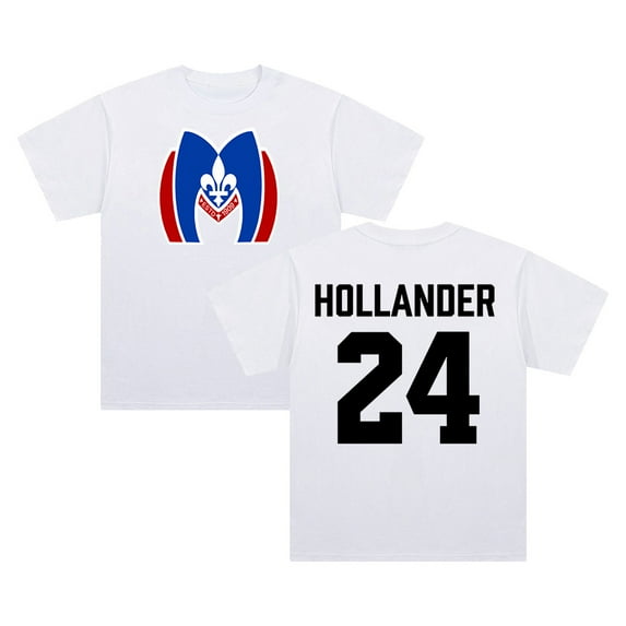 Hollander 24 Logo Heated Rivalry T-shirt Crewneck Short Sleeve Cotton ...