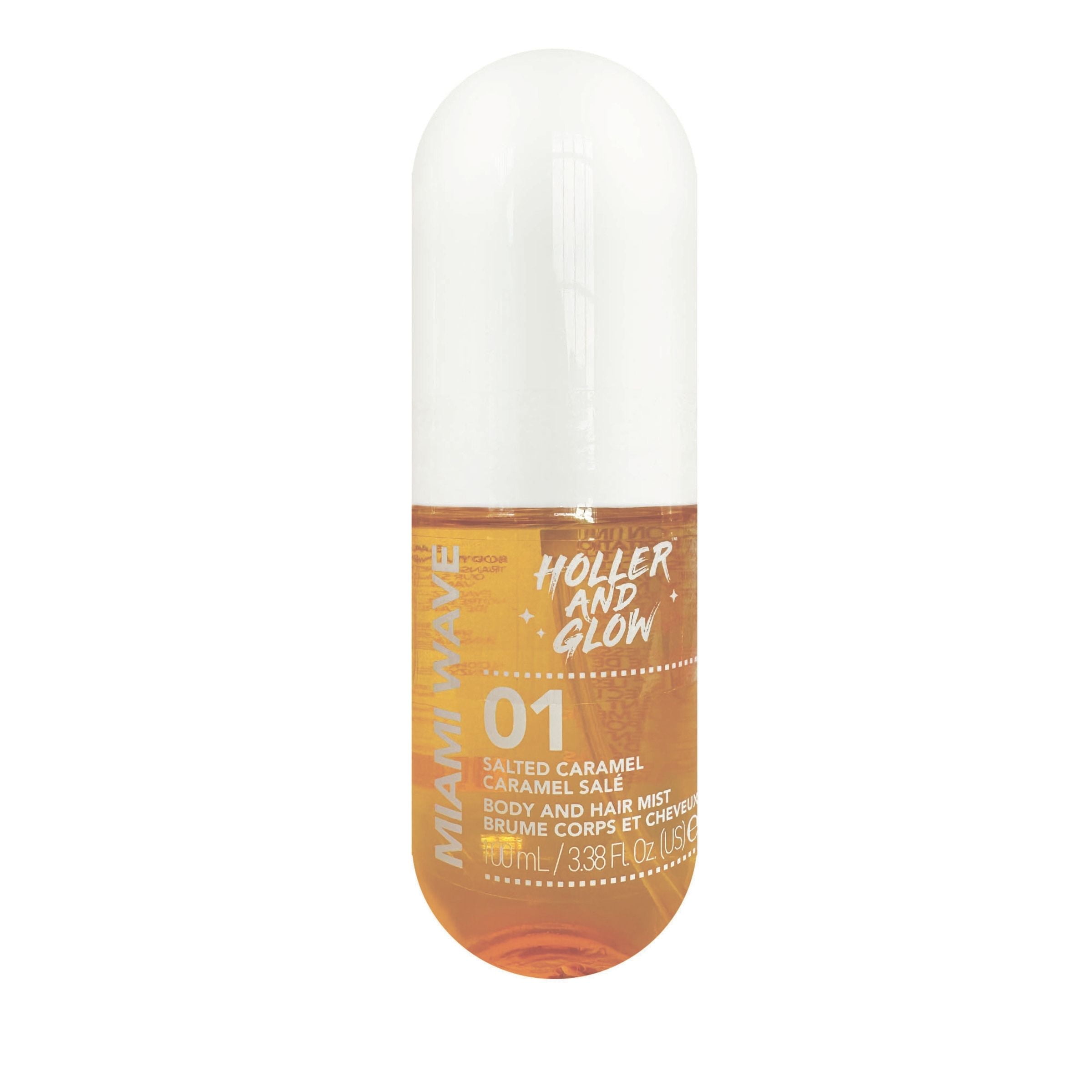 Holler And Glow Miami Wave Salted Caramel Body & Hair Mist, 100ml/3.38 ...