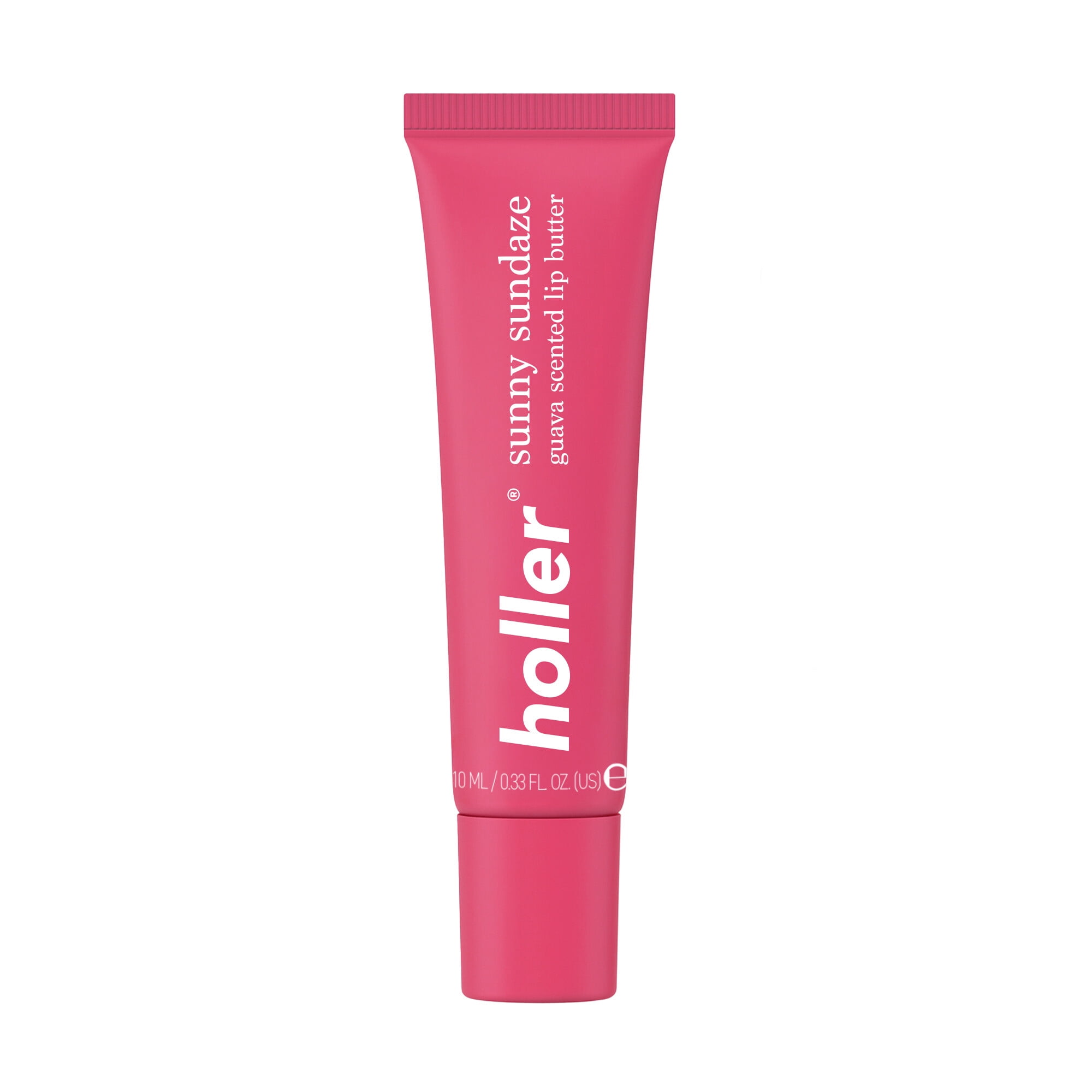 Holler Sunny Sundaze Guava Crush Guava Lip Butter, Hydrating Shea ...