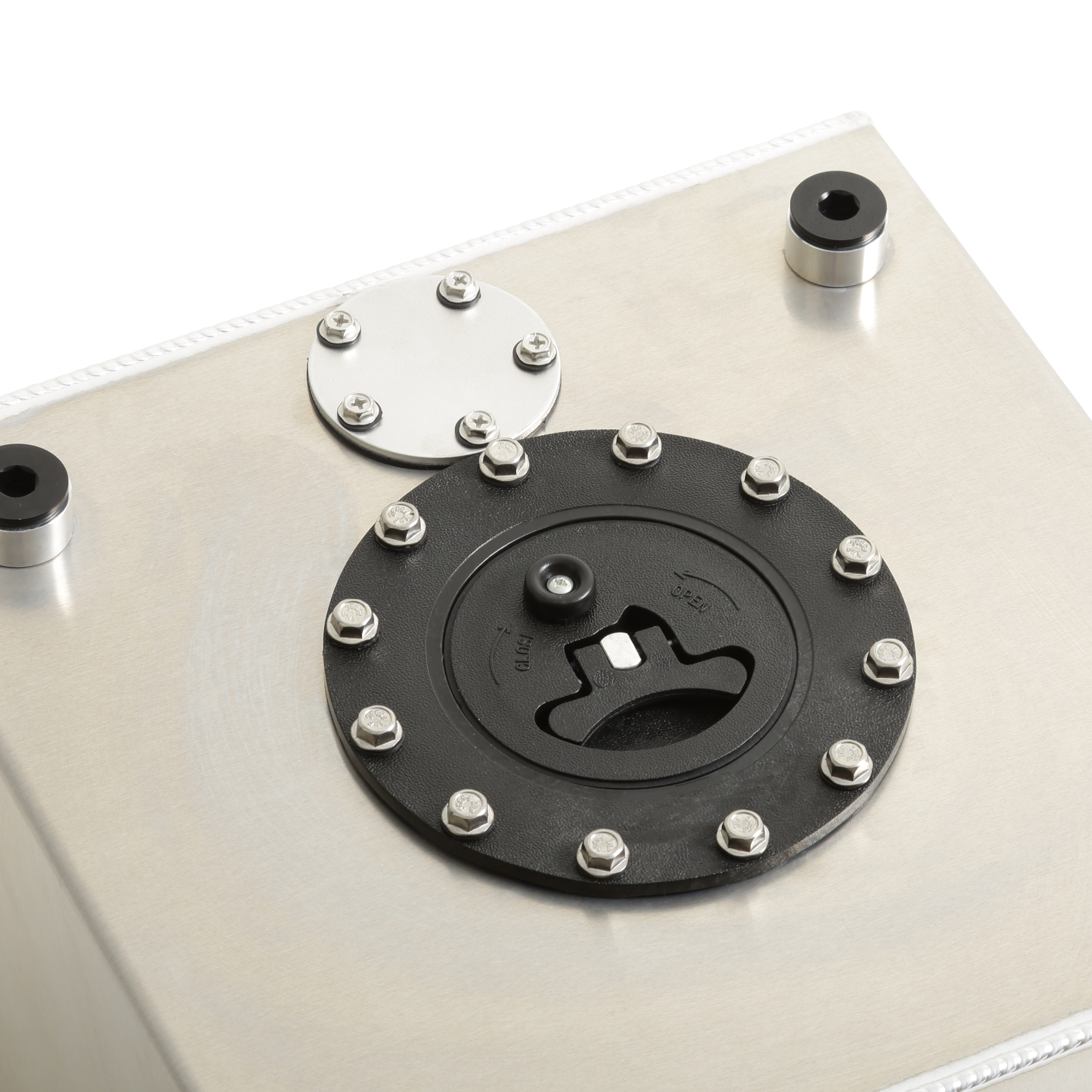 Holley 19-212 Fuel Cell with Gauge Sender - 10 gal - 10 AN Fittings ...