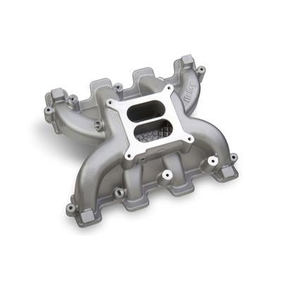 Holley 300-129, Gm Ls3 Intake Manifold Dual-Plane 4150 Flange ...