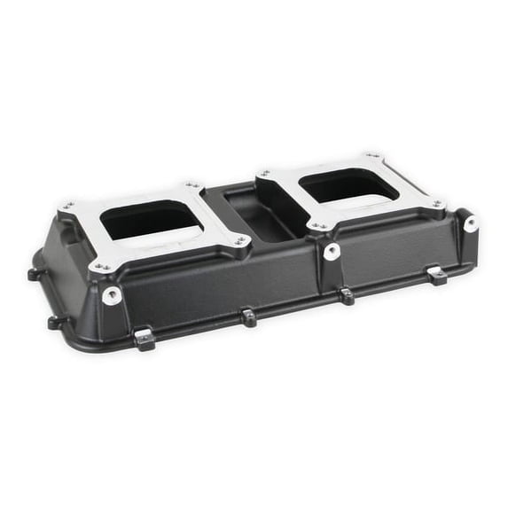 Holley 300-207BK-2 Hi-Ram Intake Plenum Top Only, 2 X 4150 - Black ...