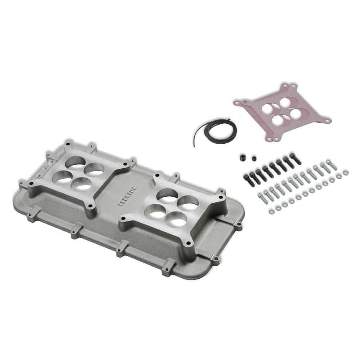 Holley 300-267 Mid-Rise Plenum Base Adapter Kit - Walmart.com