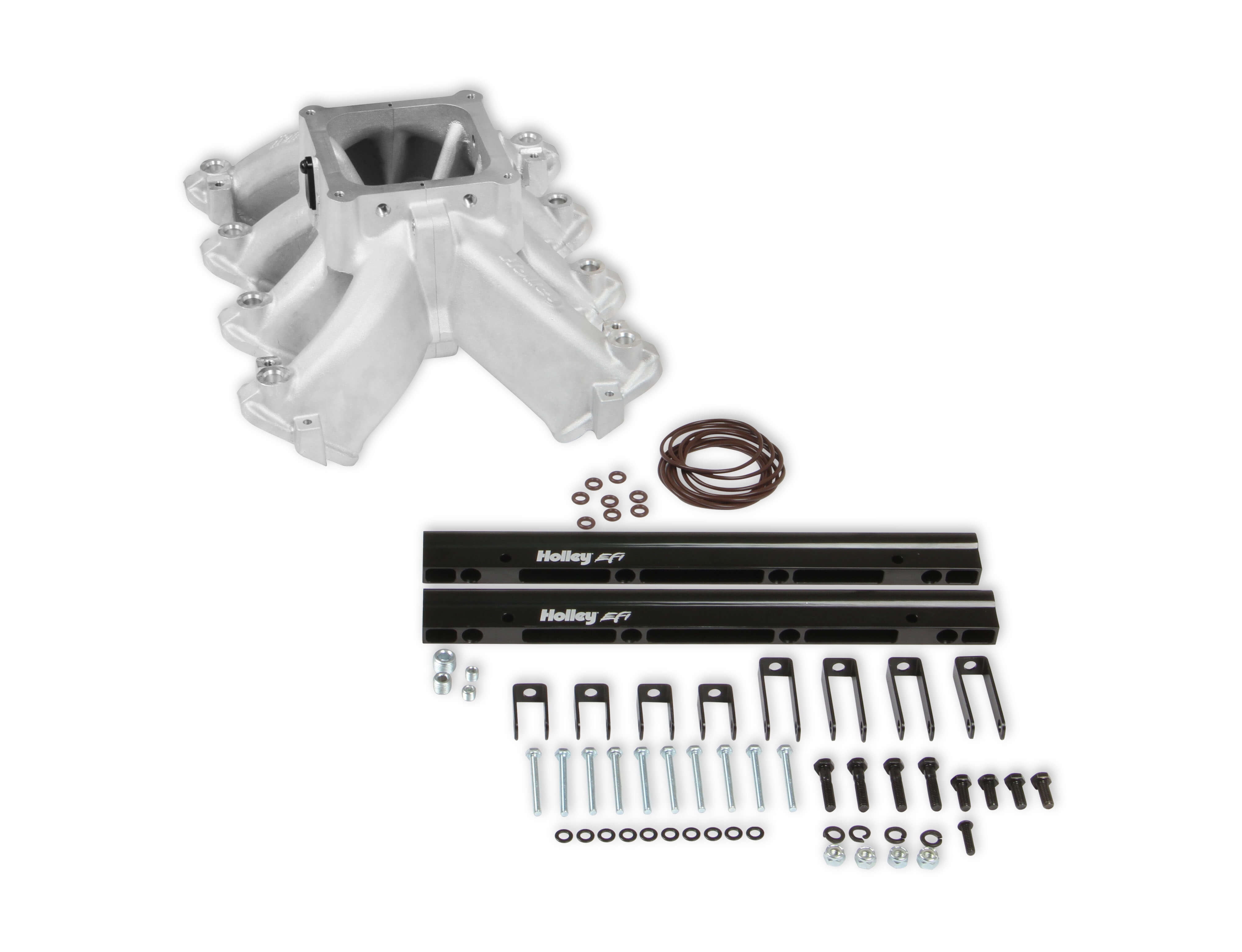 Holley 300-294 Single Plane EFI 4500 Split-Design Race Intake Manifold ...