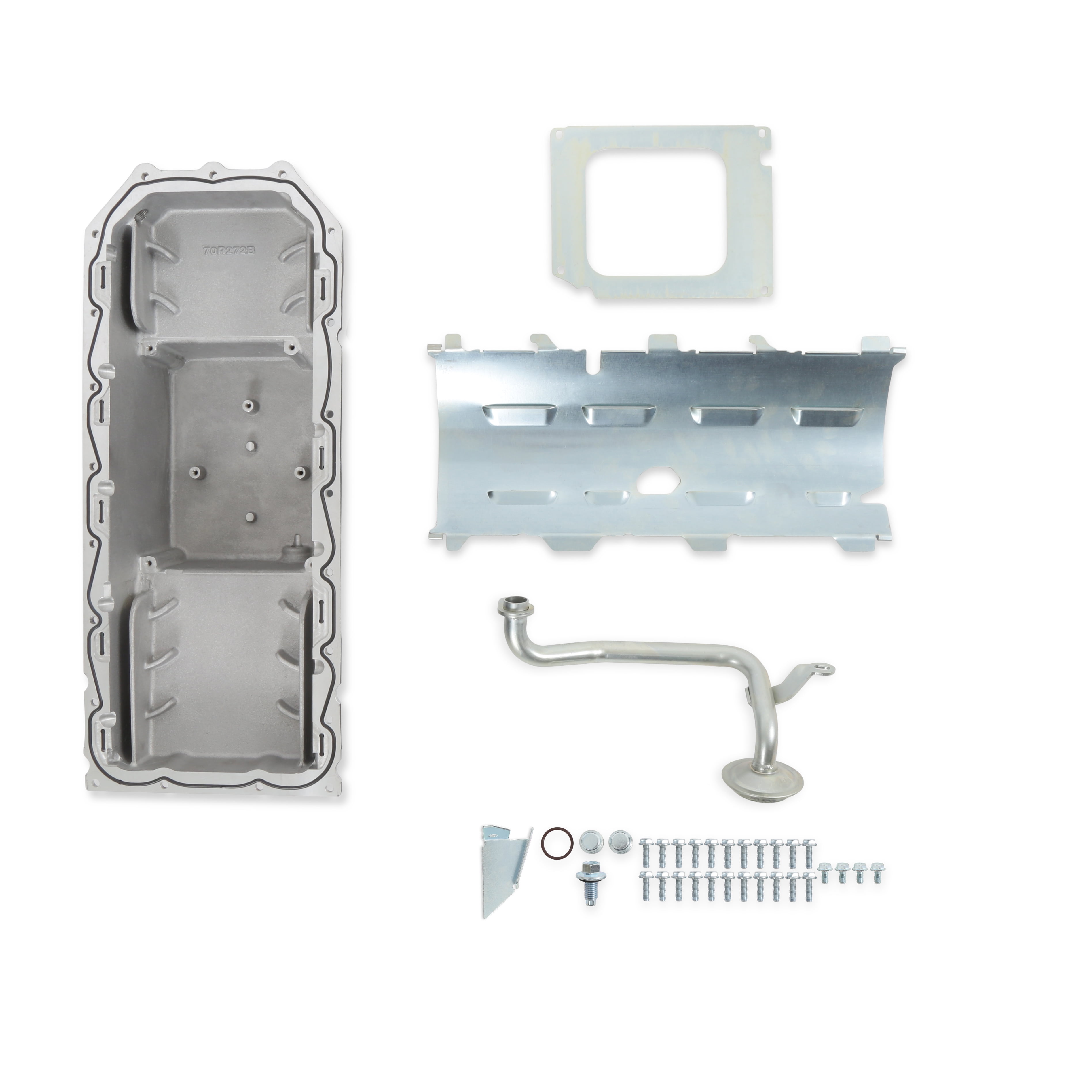 Holley 302-60BK Gen III Hemi Engine Swap Oil Pan - Mid Sump - Black ...
