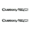 Holley Classic Trucks 04-586 Custom/20 Fender Emblems Fits select: 1969 ...