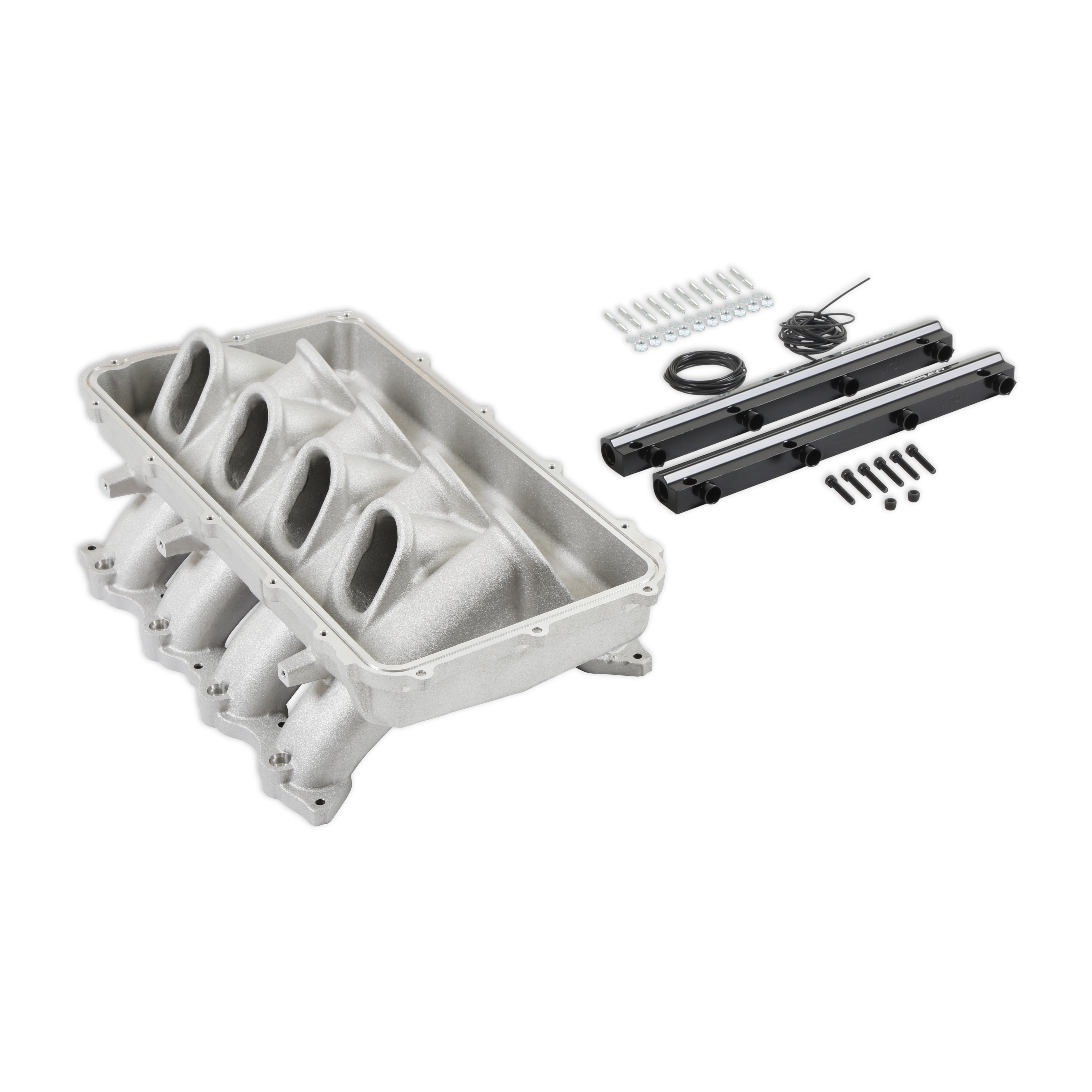 Holley EFI 300-920 Hi-Ram EFI Manifold Base Coyote - As Cast Finish ...