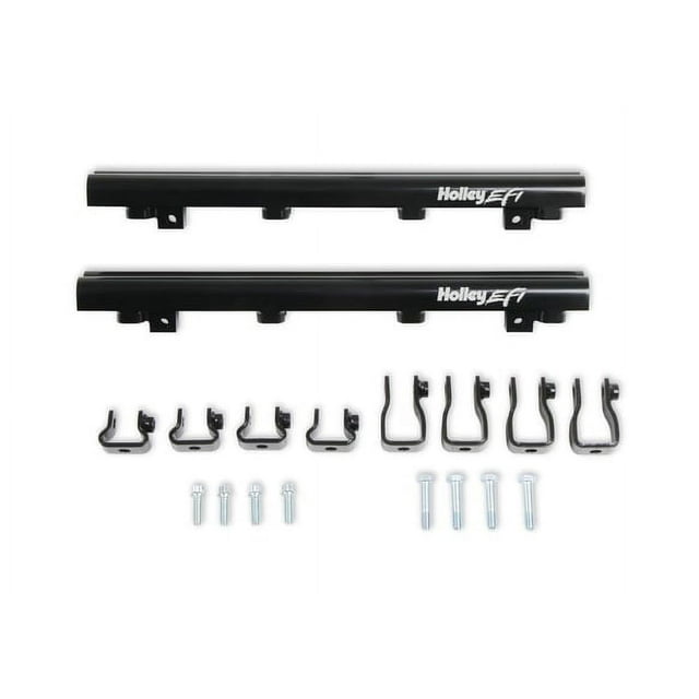 Holley EFI 534-261 Replacement Fuel Rail Kit For Lo-Ram Dual Injector ...