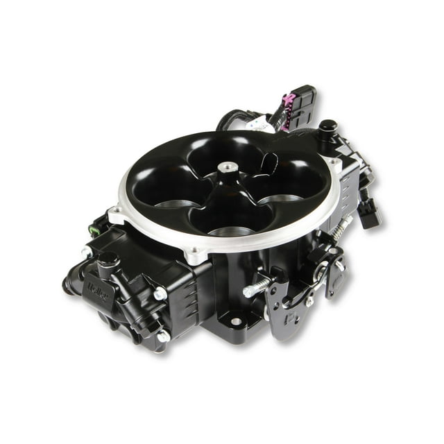 Holley EFI 534-302 Terminator X Stealth 4500 Throttle Body 8 Injectors ...