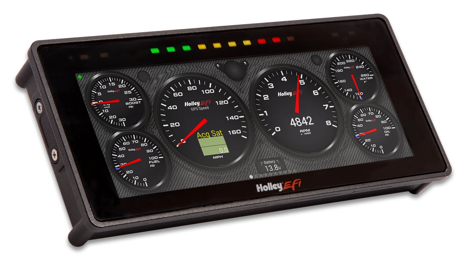 "Holley EFI 6.86"" Standalone Pro Dash: High-Resolution, Multi-Gauge ...