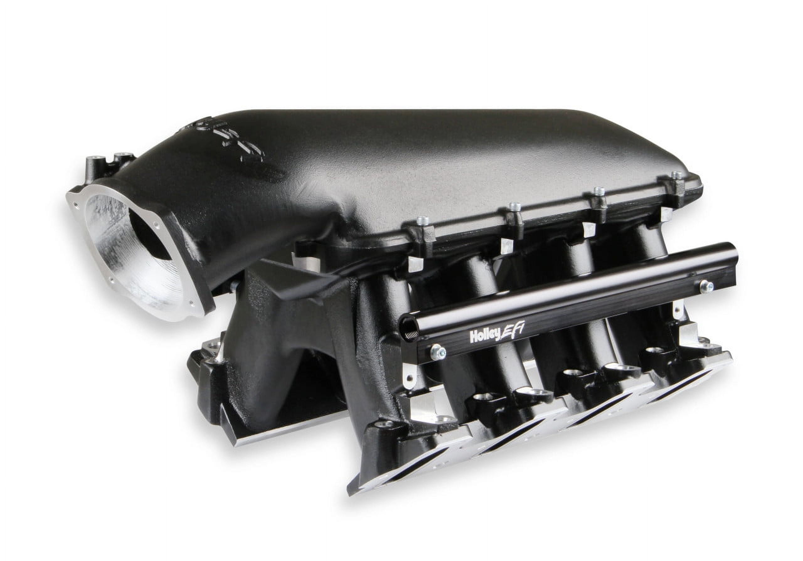 Holley Hi-Ram LS3 Rectangle Port Intake Manifold with Fuel Rails ...