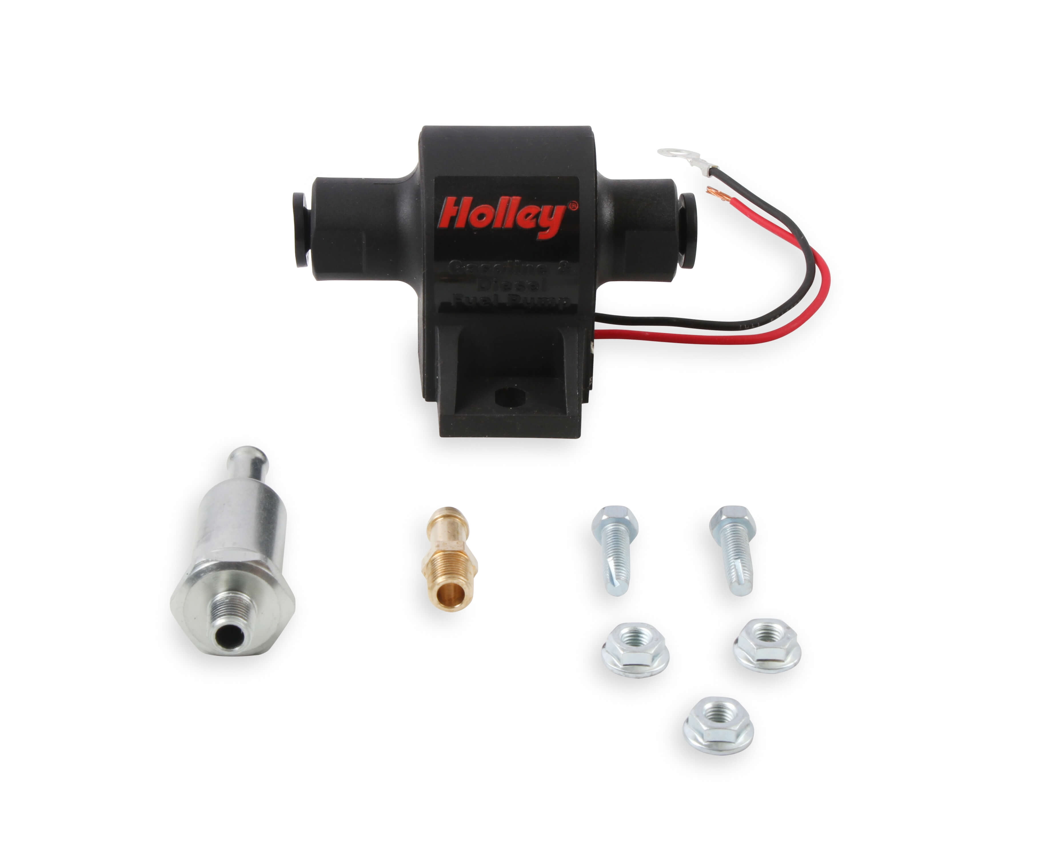 Holley Performance Universal Low Pressure Carbureted Electric Fuel Pump ...