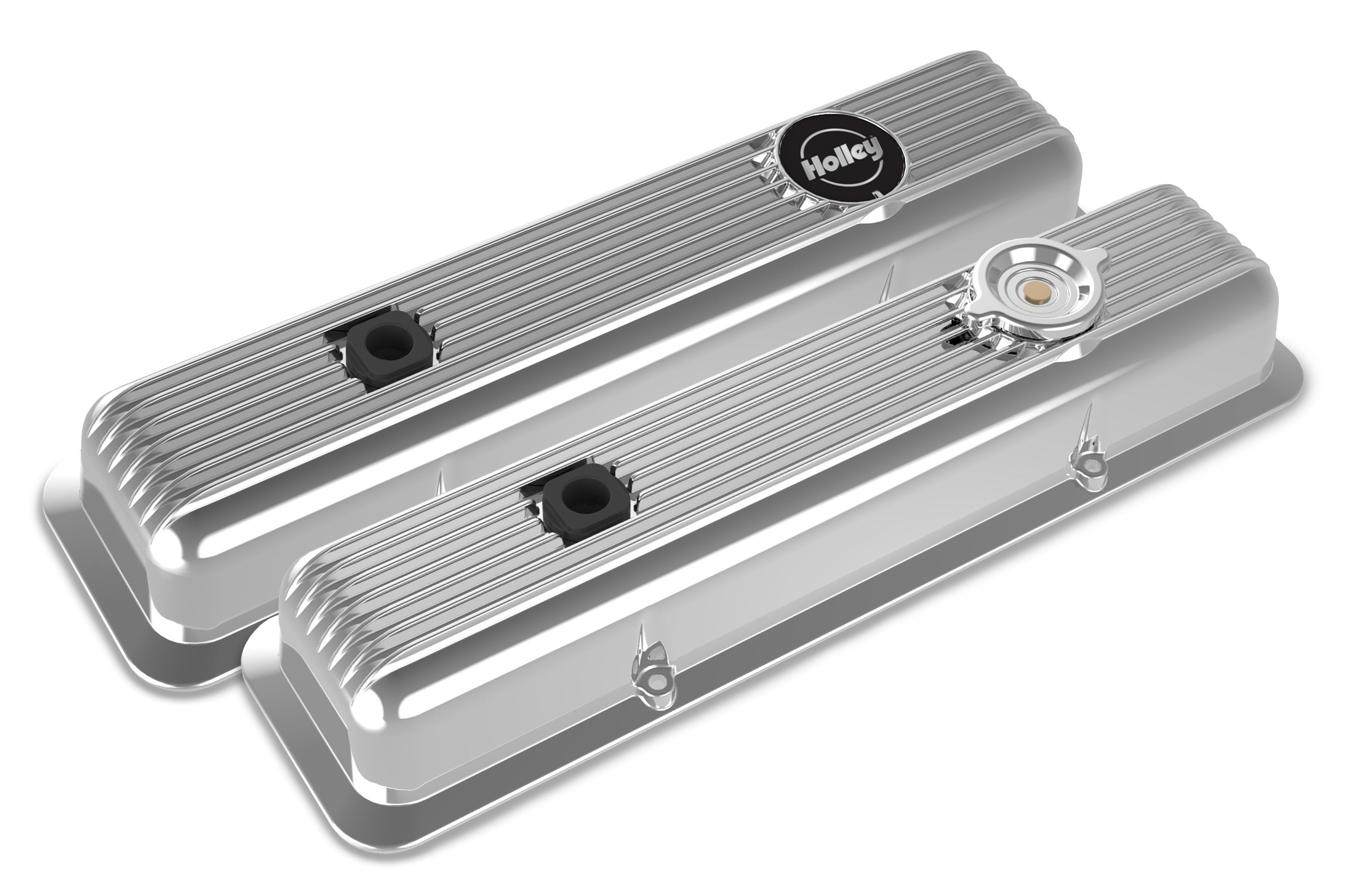 Holley Performance 241-137 Engine Valve Cover Set - Walmart.com