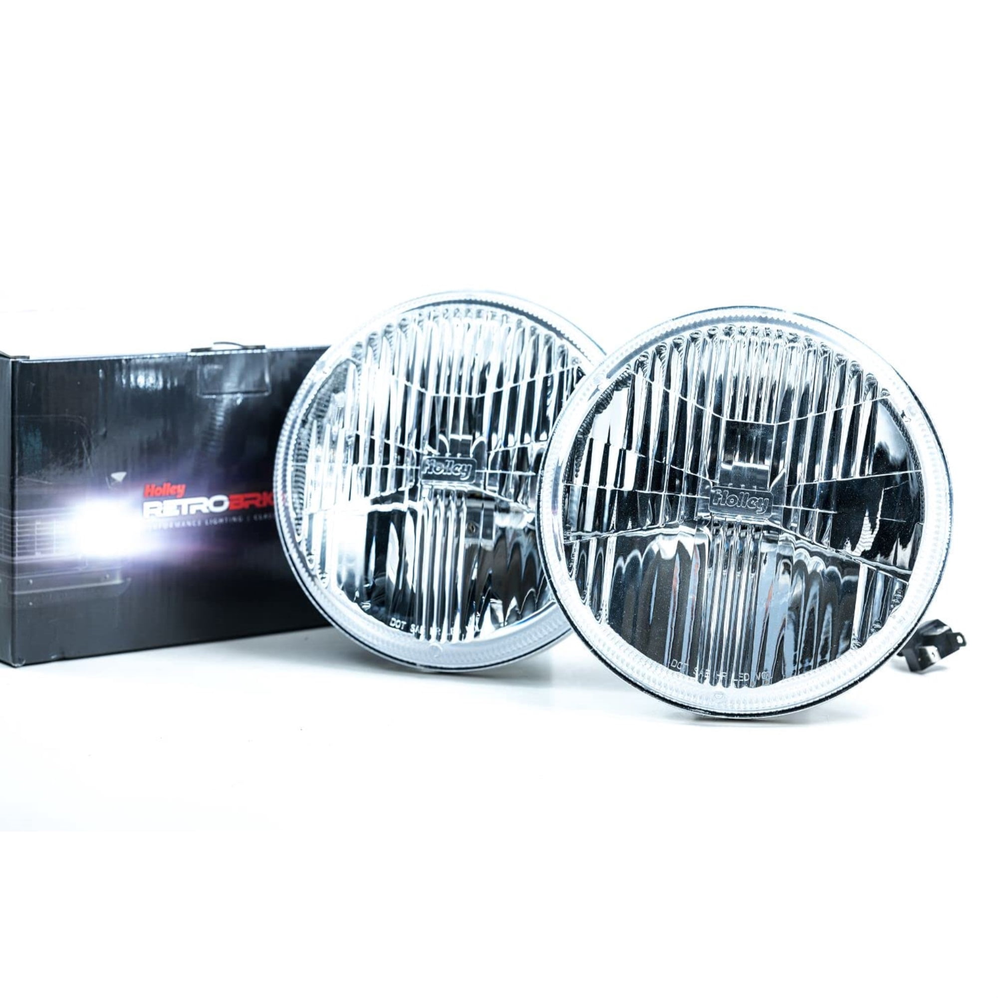 Retrobright Headlight LED Sealed 7in Round Each - Walmart.com