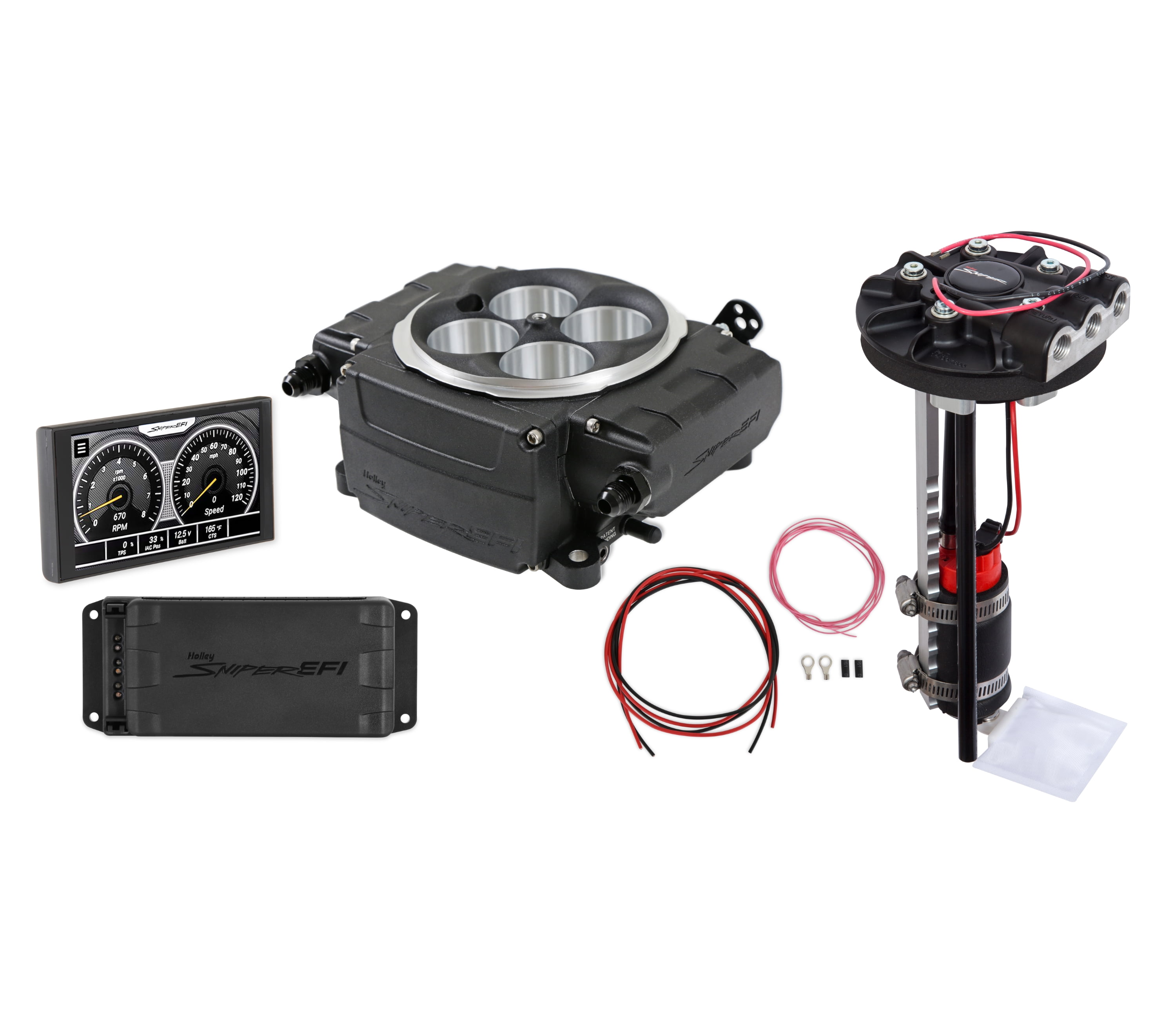Holley Sniper EFI 550-511-5PD Holley Sniper 2 EFI - Black - Walmart.com