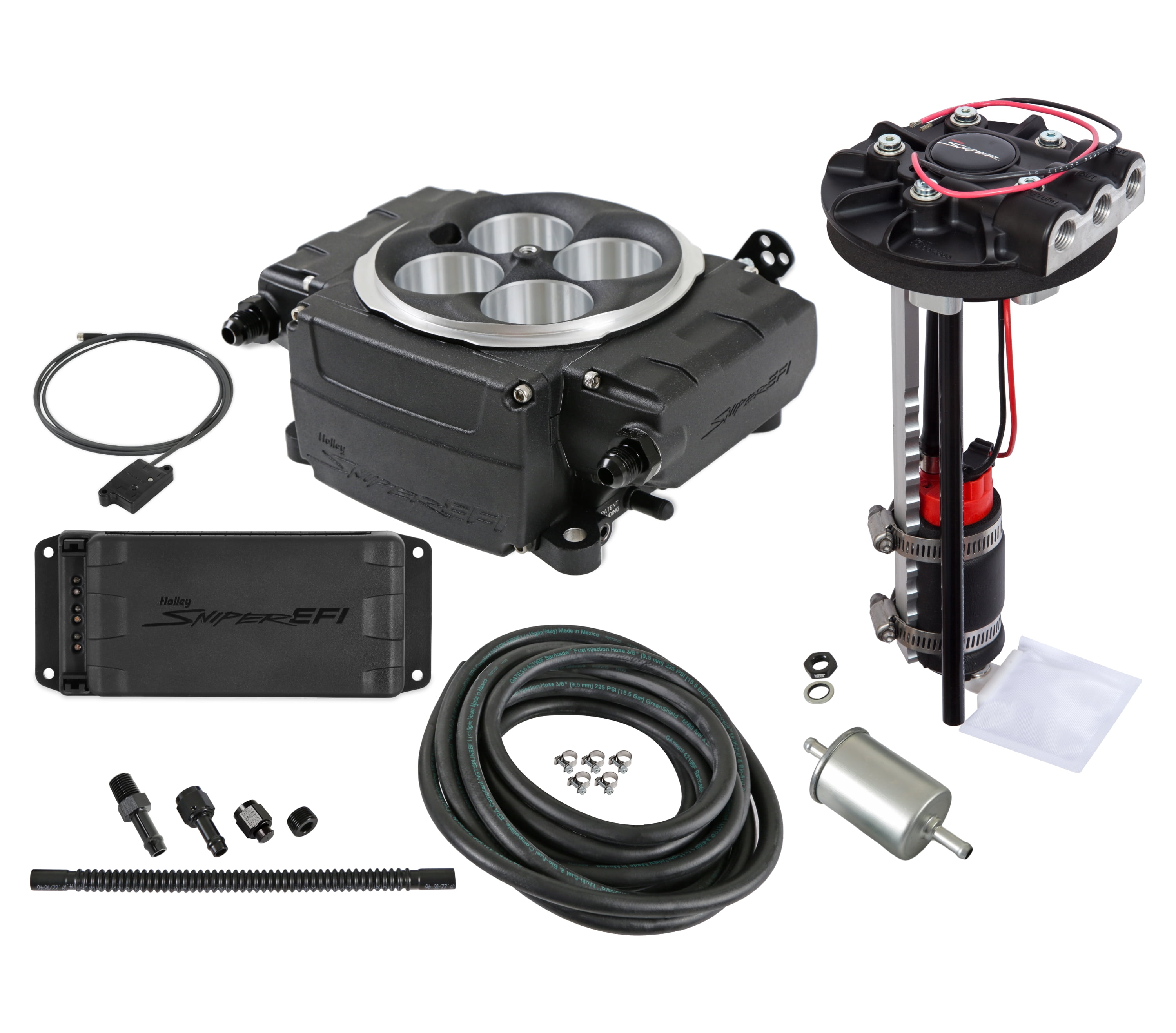 Holley Sniper EFI 550-511-BPR Holley Sniper 2 EFI - Black - Walmart.com