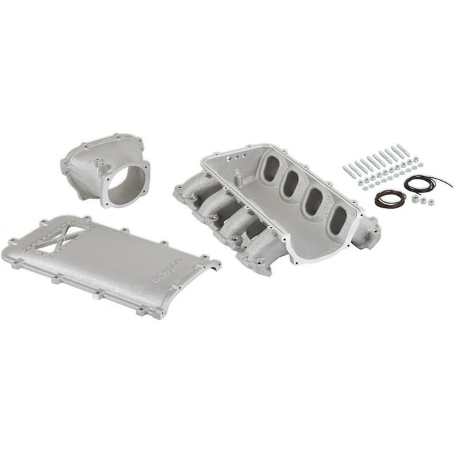 Holley Ultra Lo-Ram Manifold Kit,Front Feed Mount, Burst Panel Flange ...