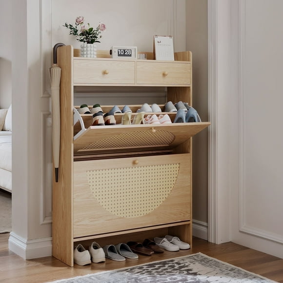 Wall Mounted Shoe Cabinet