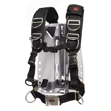 Palantic Tech Diving Harness System with SS Backplate - Walmart.com