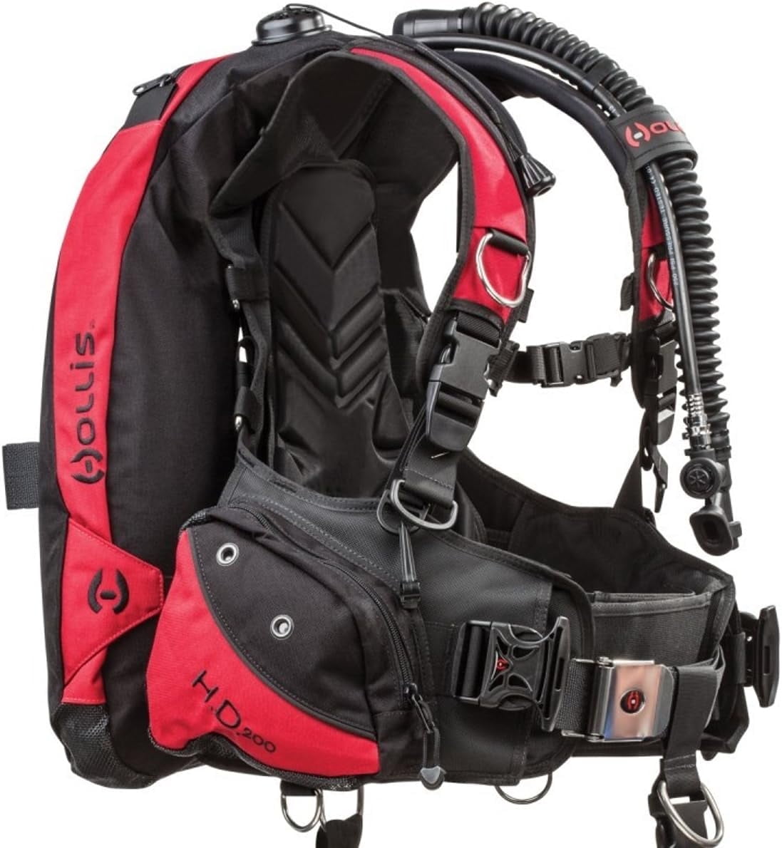 Hollis HD200 BC/BCD Weight Integrated Scuba Diving Buoyancy Compensator ...