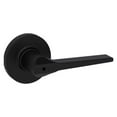 Hollis Round Rose Matte Black Privacy Bed/Bath Door Lever - Walmart.com