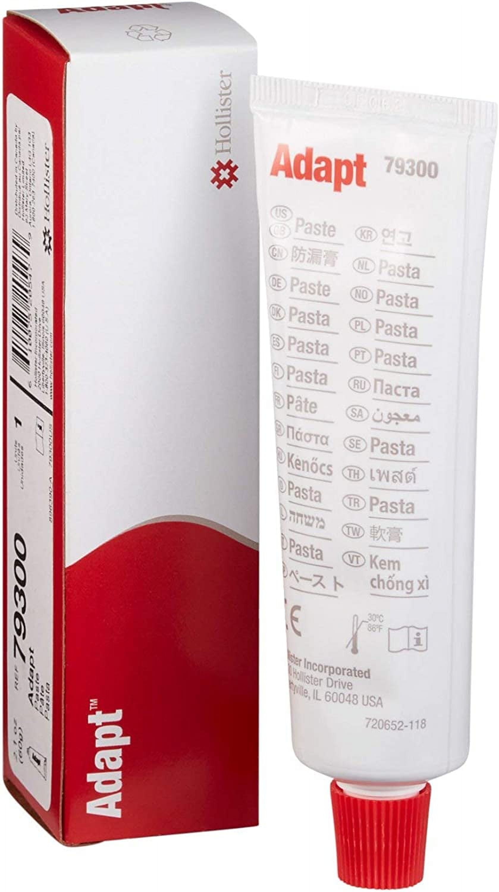 Hollister 79300 Adapt Skin Barrer Paste, 2.1 oz Tube, 1 Pack – Ostomy ...