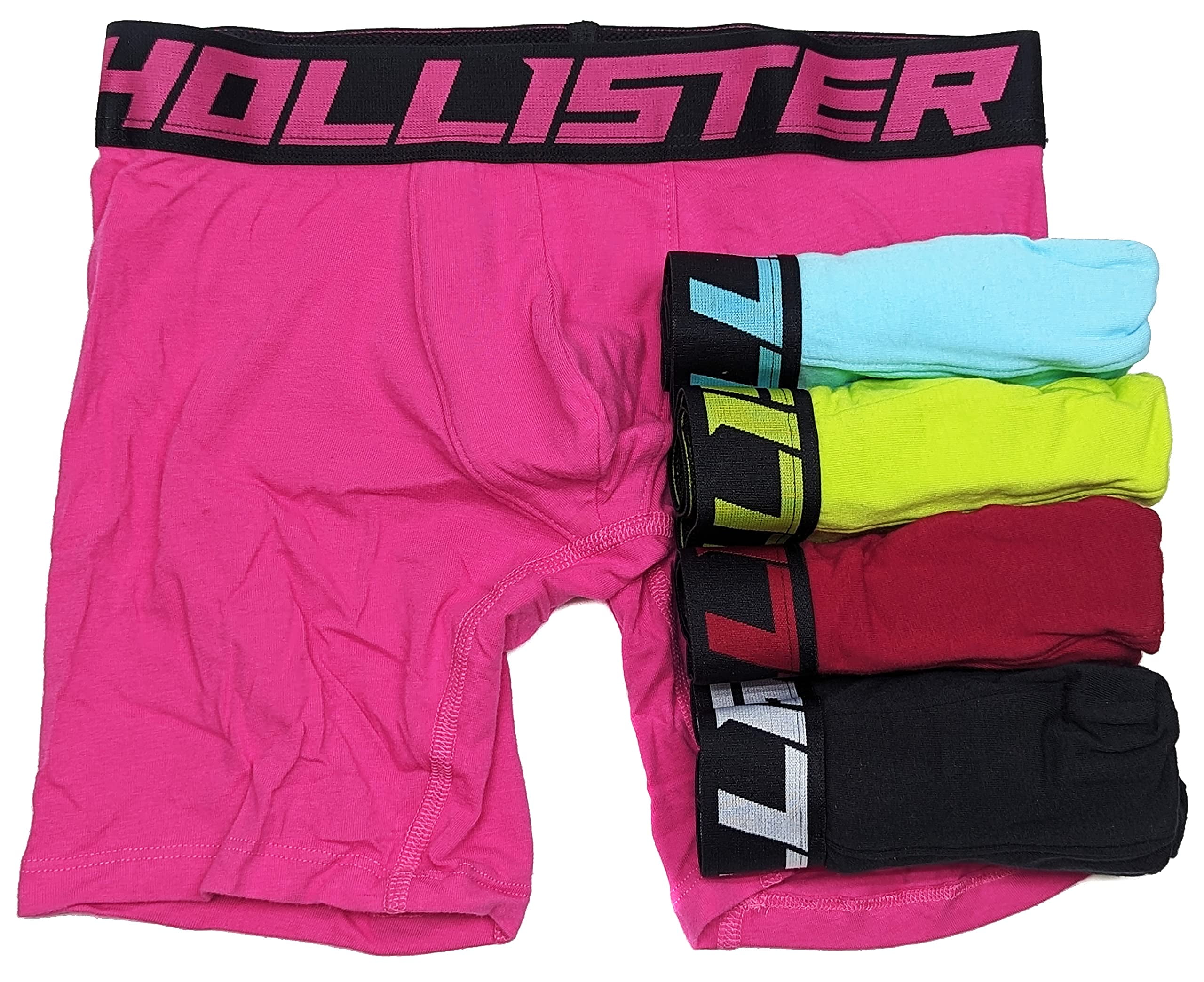 Hollister California Men's Epic Flex Longer-Length Trunk (3, 4 or 5-Packs) (7" Inseam) (0854-600 ...