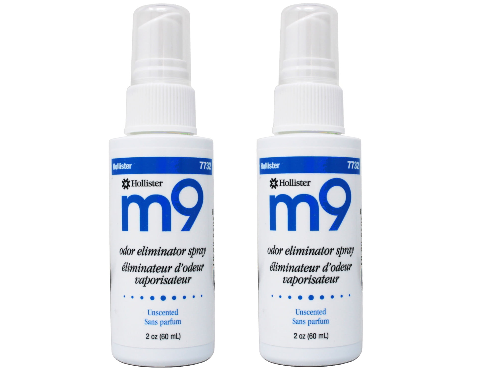 Hollister m9 Odor Eliminator Spray, Unscented, 2 ounce Pump Spray ...