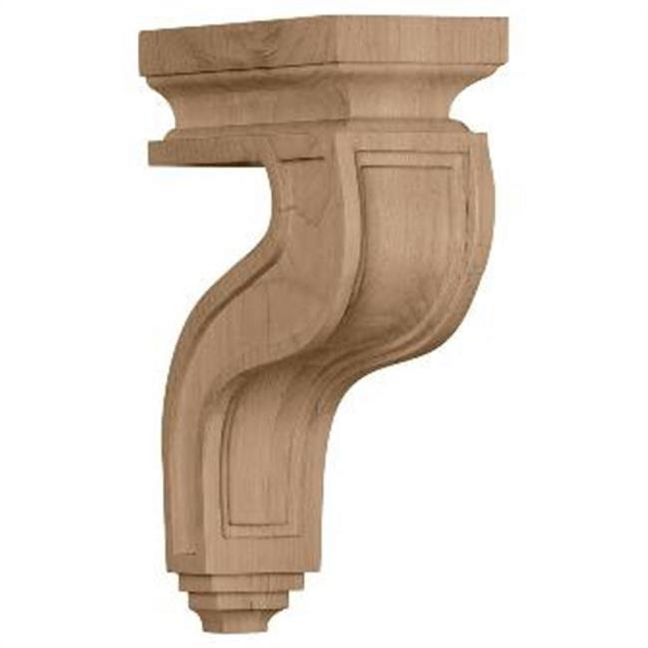 Dwelling Designs, Hollow Back Corbel, Alder Wood Decorative Bracket ...