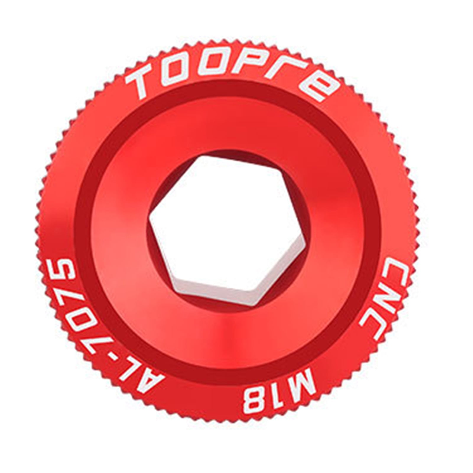 Hollow Bike Crank Cover Bright Colors Surface Anodizing CNC Turning ...