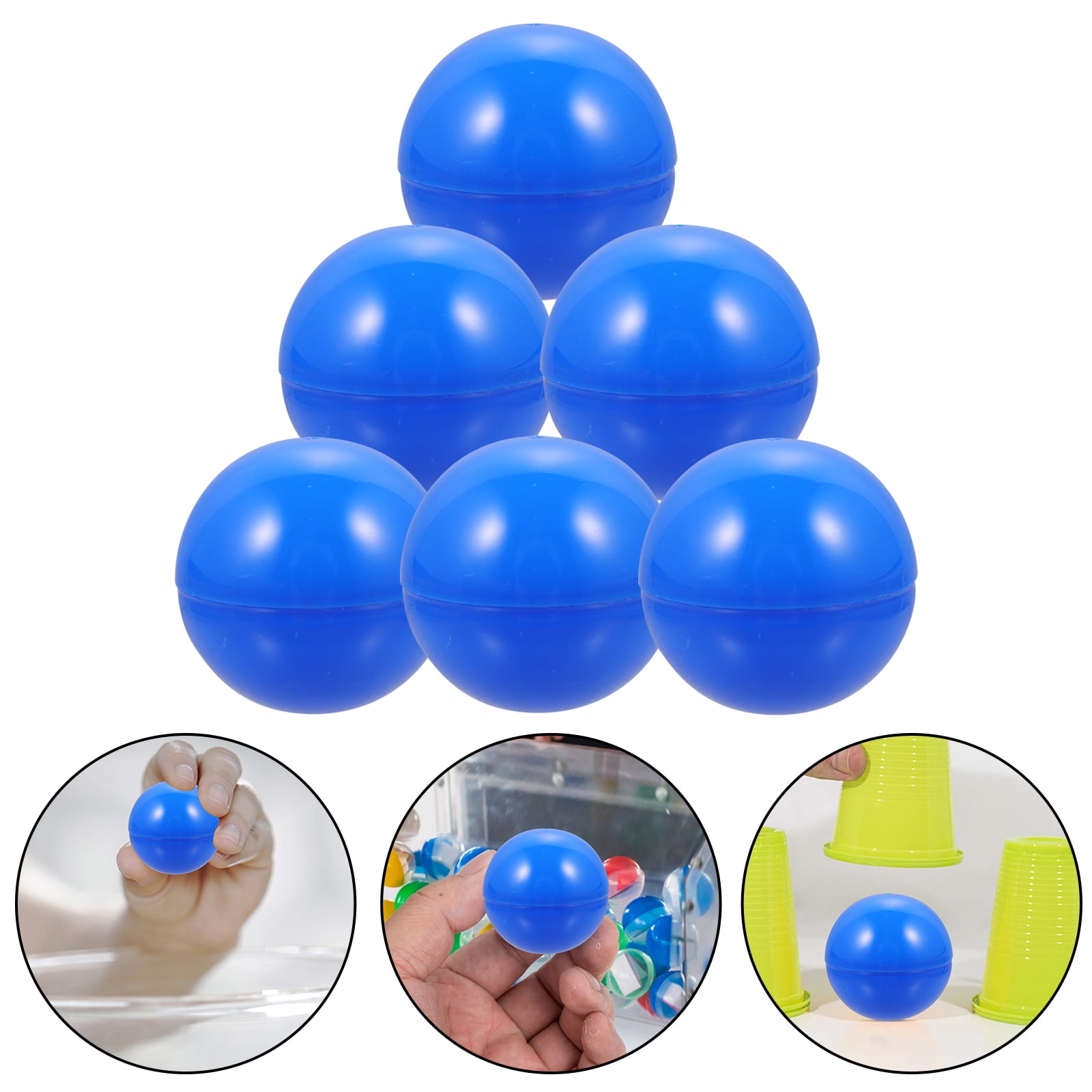 Moluckfu Carnival Ball Plastic for All Ages Celebrations 25Pcs 40mm ...