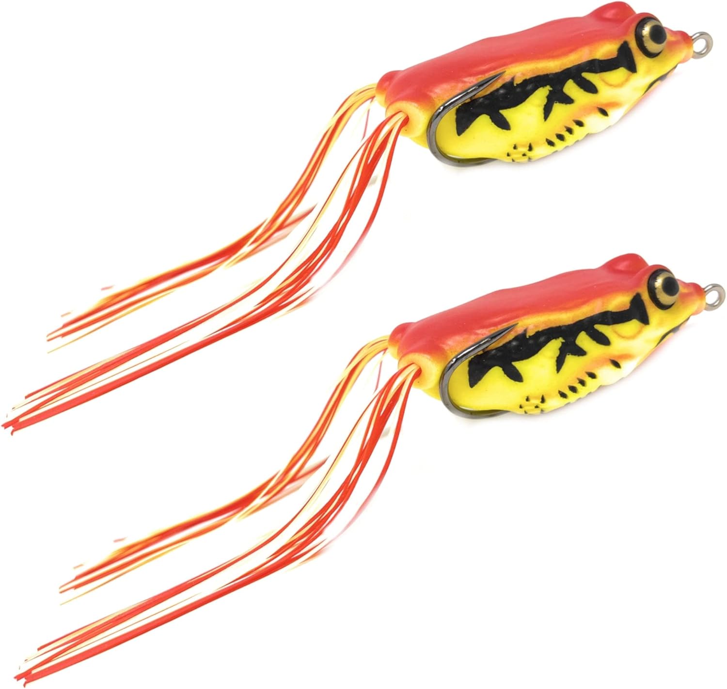 Hollow Body Frogs for Bass Fishing - Ultra Realistic Weedless Top Water ...