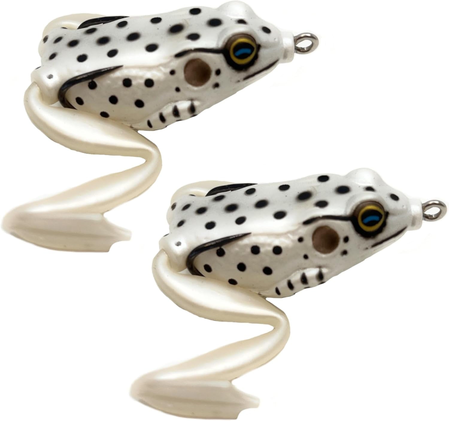 Hollow Body Frogs with Swimming Legs for Bass Fishing - Ultra Realistic ...