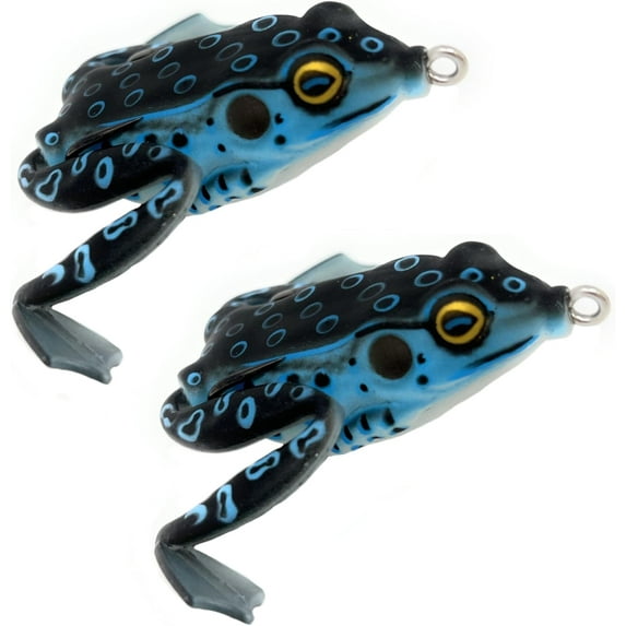 Hollow Body Frogs with Swimming Legs for Bass Fishing - Ultra Realistic ...