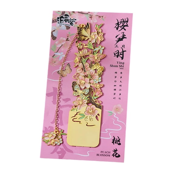 Flowers Bookmarks Creative Page Markers Retro Book Clip Reading ...