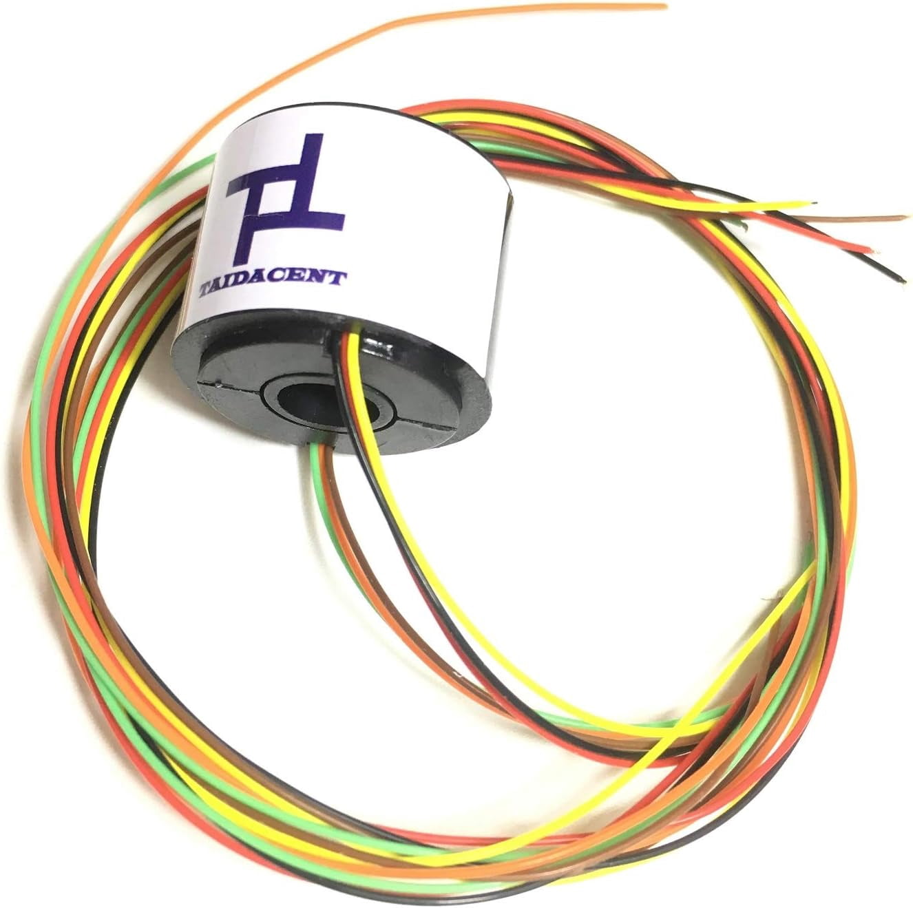 Hollow Electrical Slip Ring 2/4/6/12 Wires Collector Ring Conductive ...